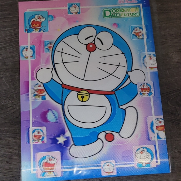 Art | Doraemon Image Changing 3d Holographic Lenticular Anime Poster ...